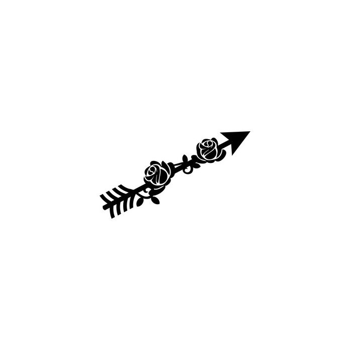 roses and arrow