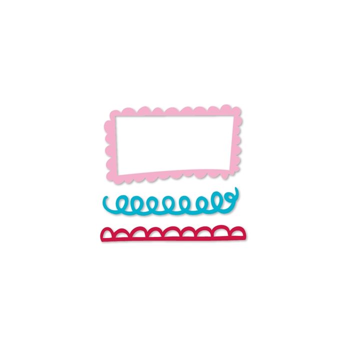 scallops frame & borders