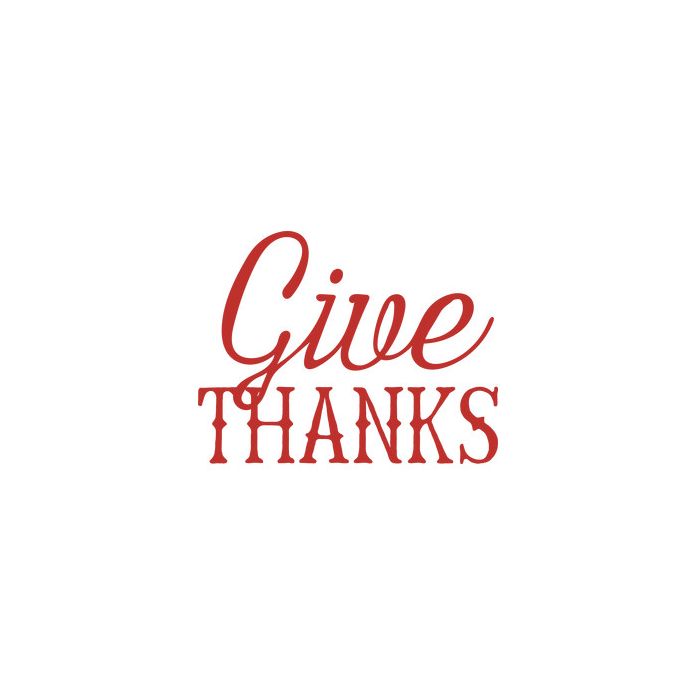 give thanks words