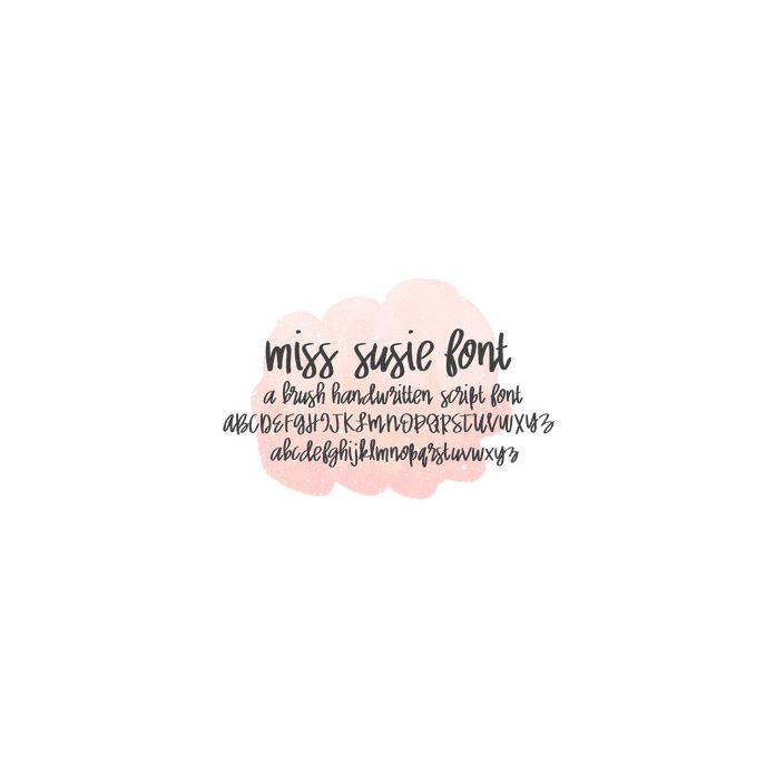 miss susie font