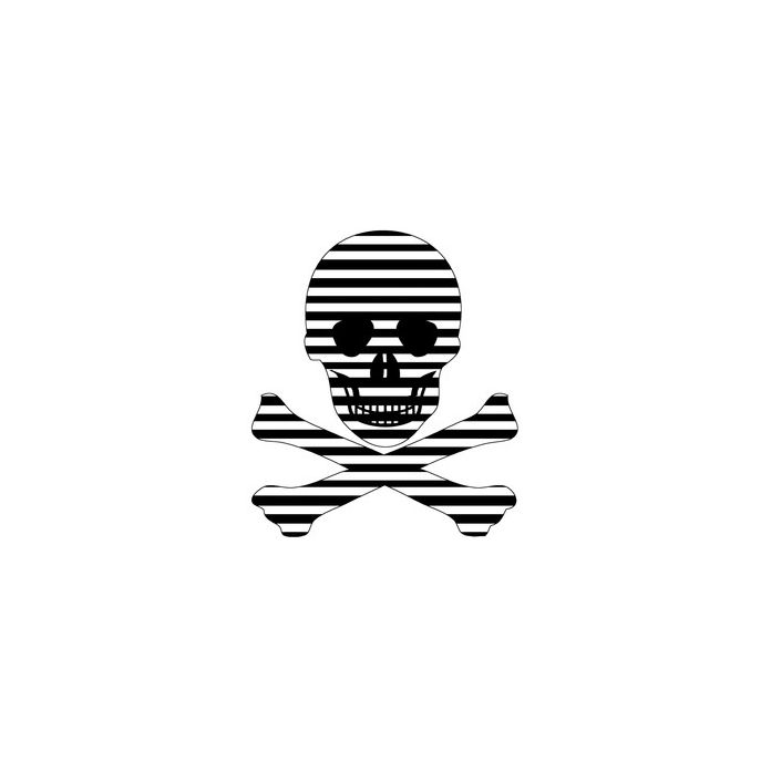 striped skull