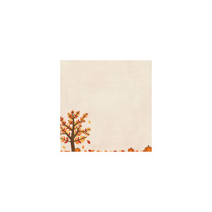 autumn tree paper