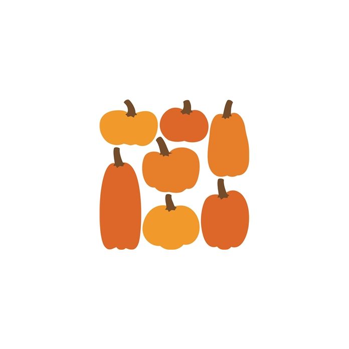7 pumpkins