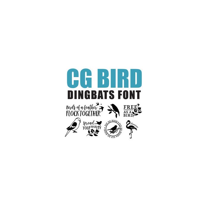 cg bird dingbats