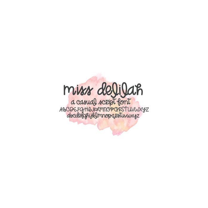 miss delilah font