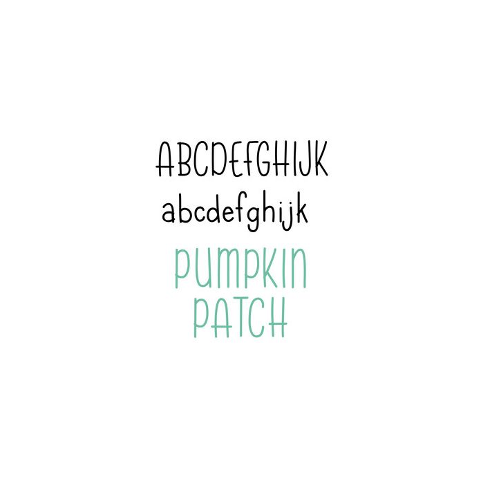 pumpkin patch font