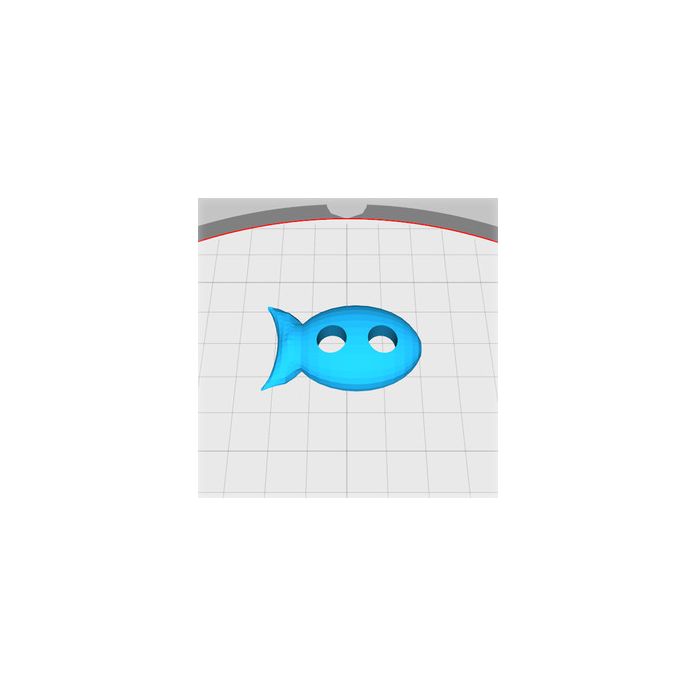 fish button