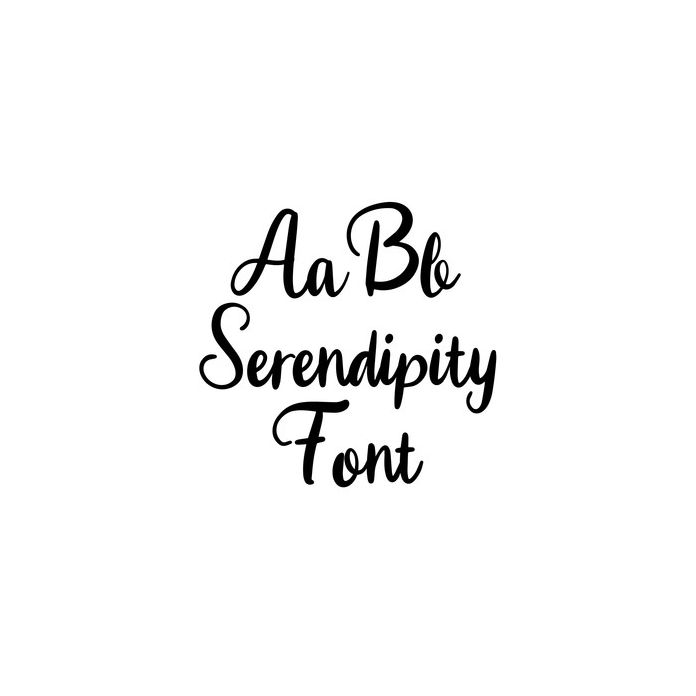serendipity font