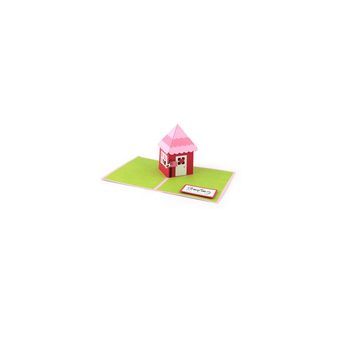 pop up card house
