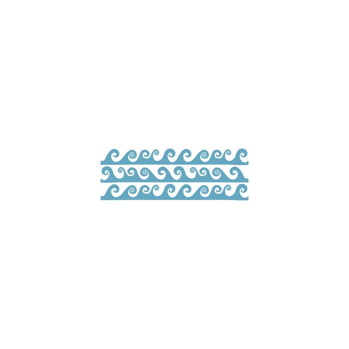 waves border