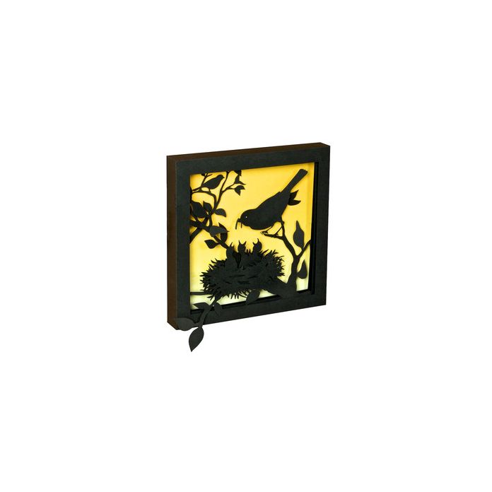 springtime robin shadow box