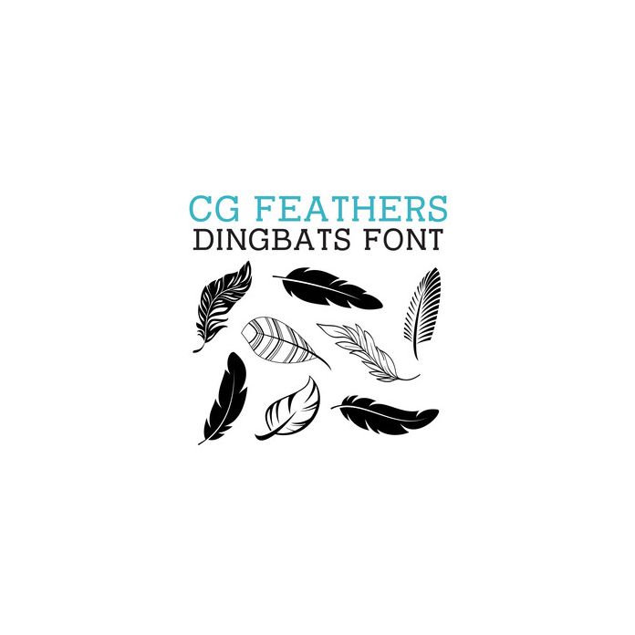 cg feather dingbats
