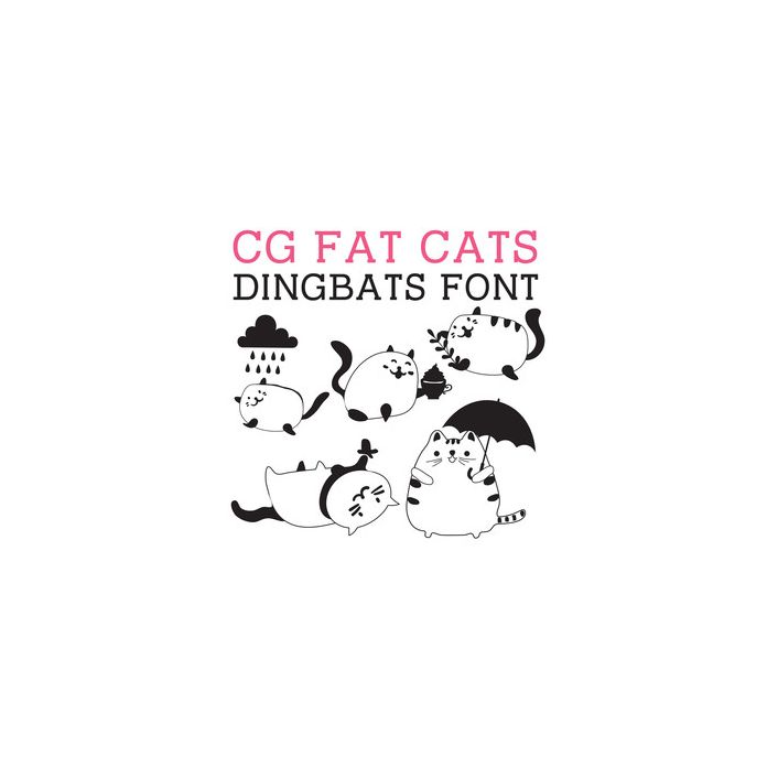 cg fat cats dingbats|251677