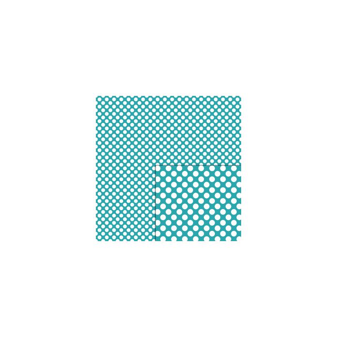 polka dots teal pattern