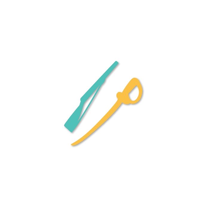 colorguard rifle & saber