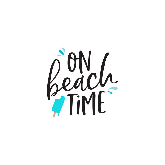 on beach time