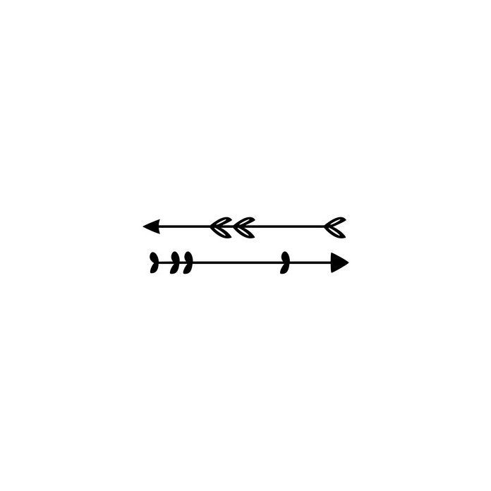 2 cute drawn arrows