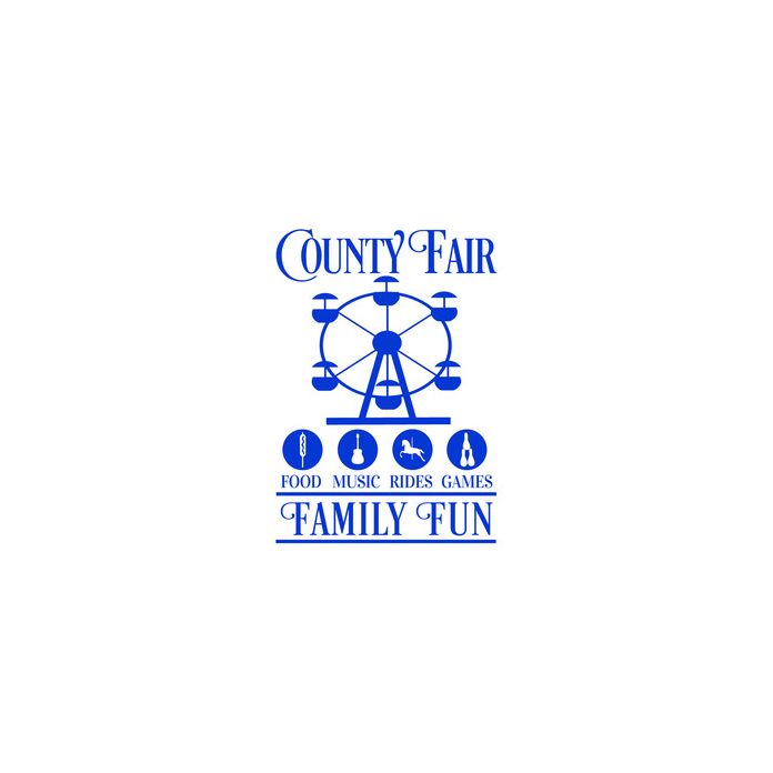 county fair sign