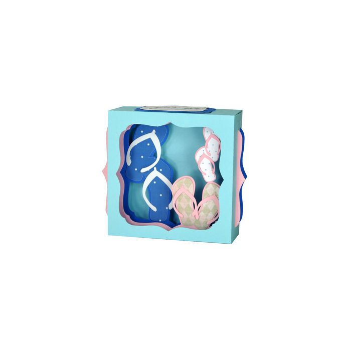 flip flop gift card box