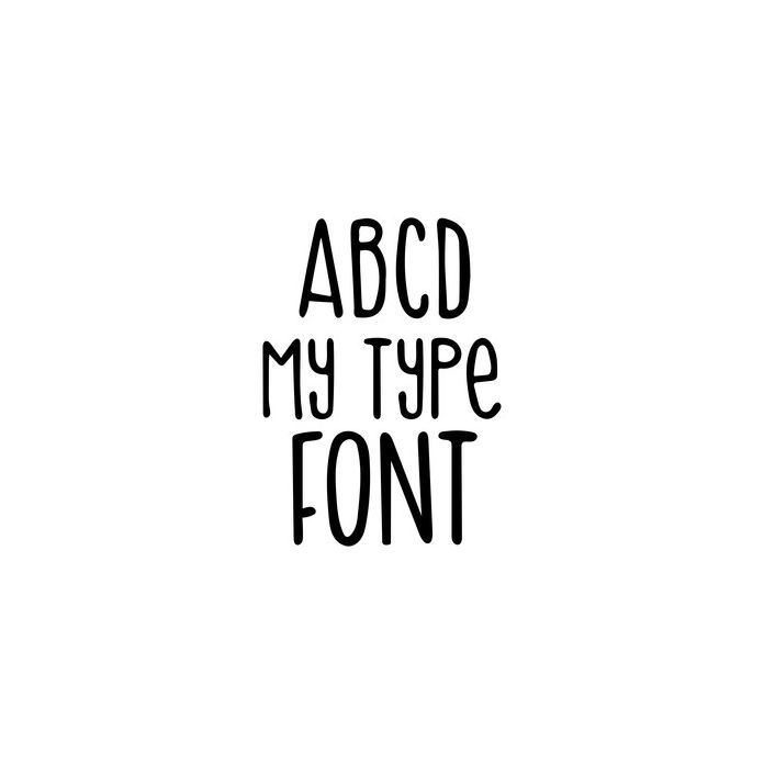 my type font