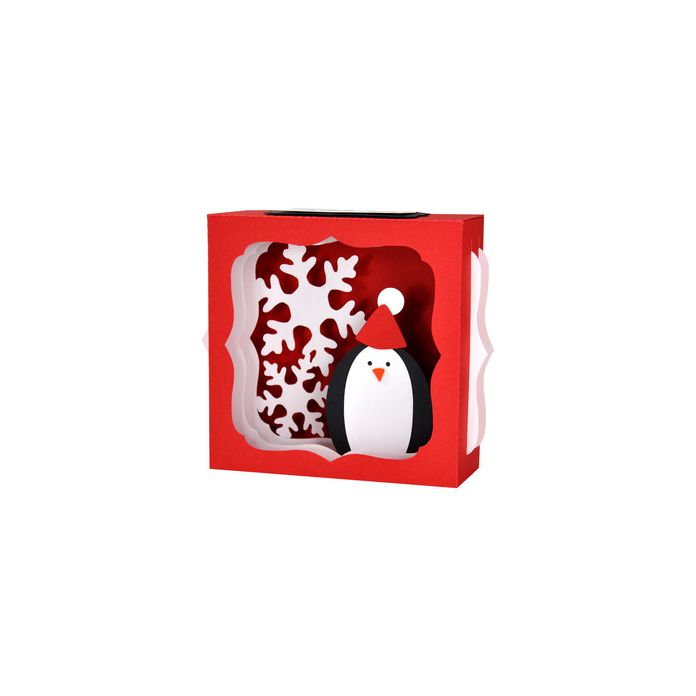 penguin gift card box