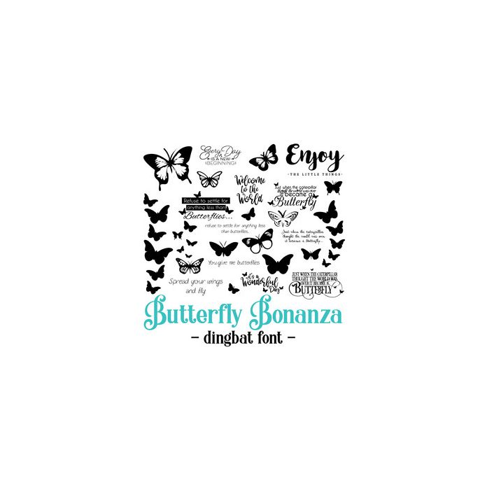 butterfly bonanza font