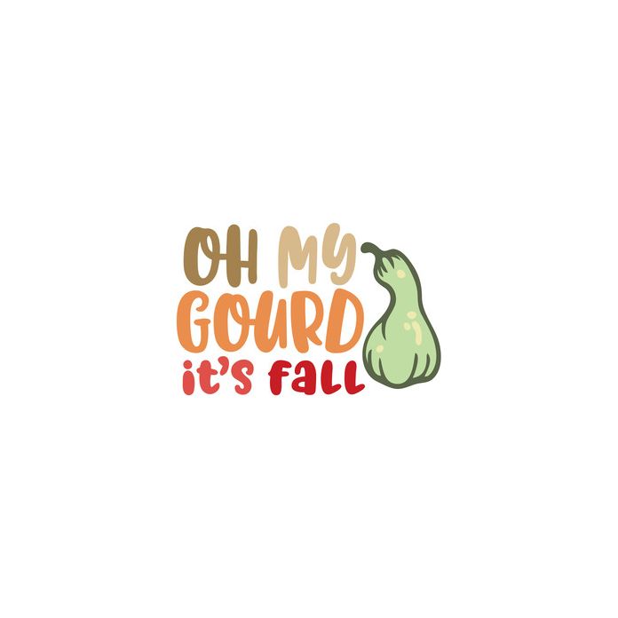 oh my gourd it's fall