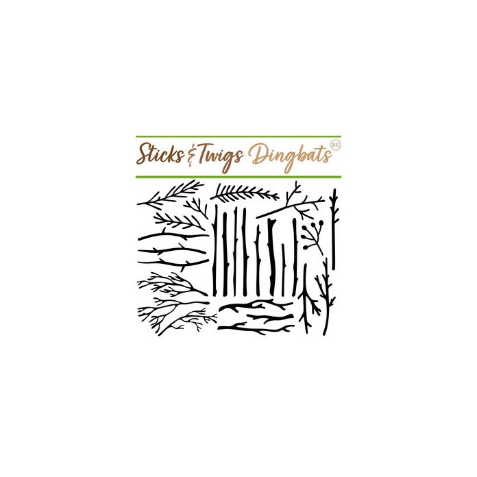 sg sticks & twigs dingbats