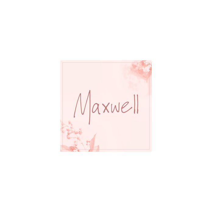 maxwell font