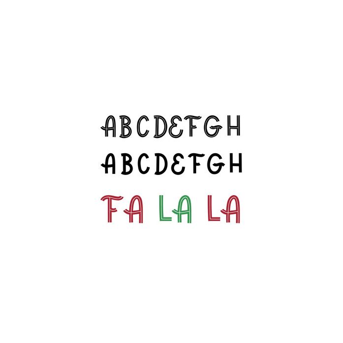 fa la la font