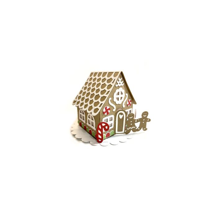 tiny gingerbread house
