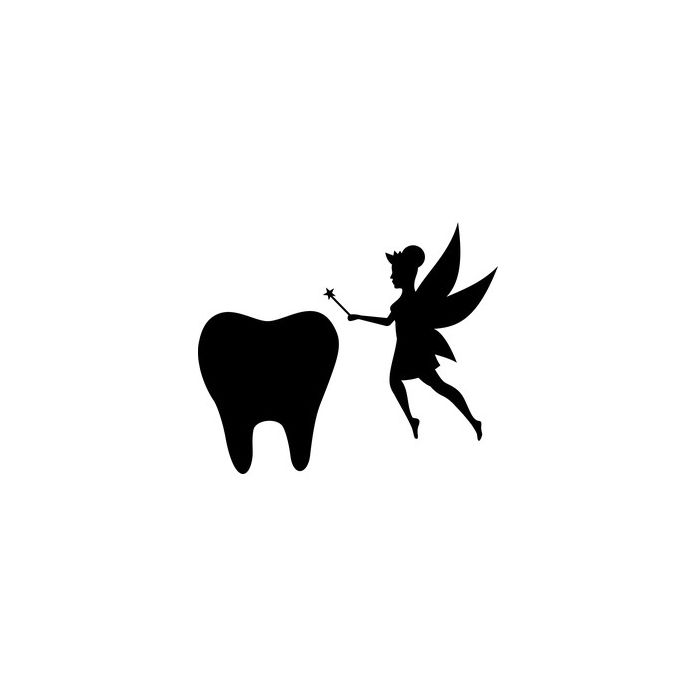 tooth fairy silhouette