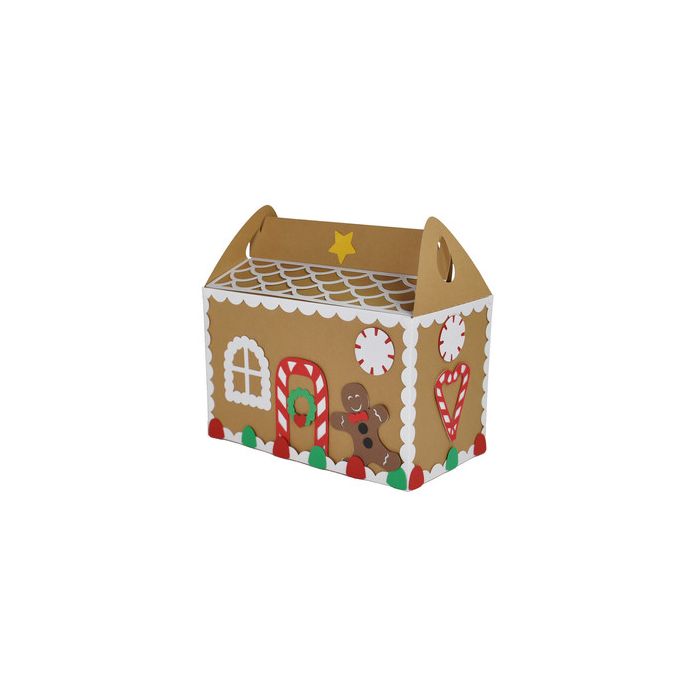 gingerbread house gift box