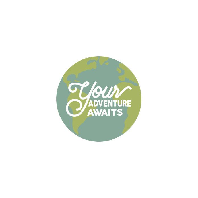 your adventure awaits globe
