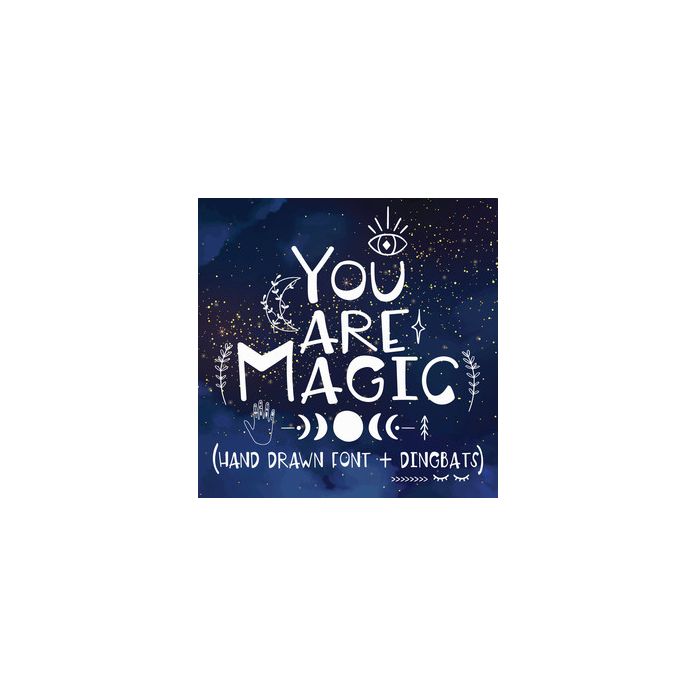 you are magic font
