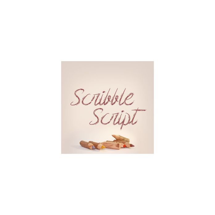 scribble script font