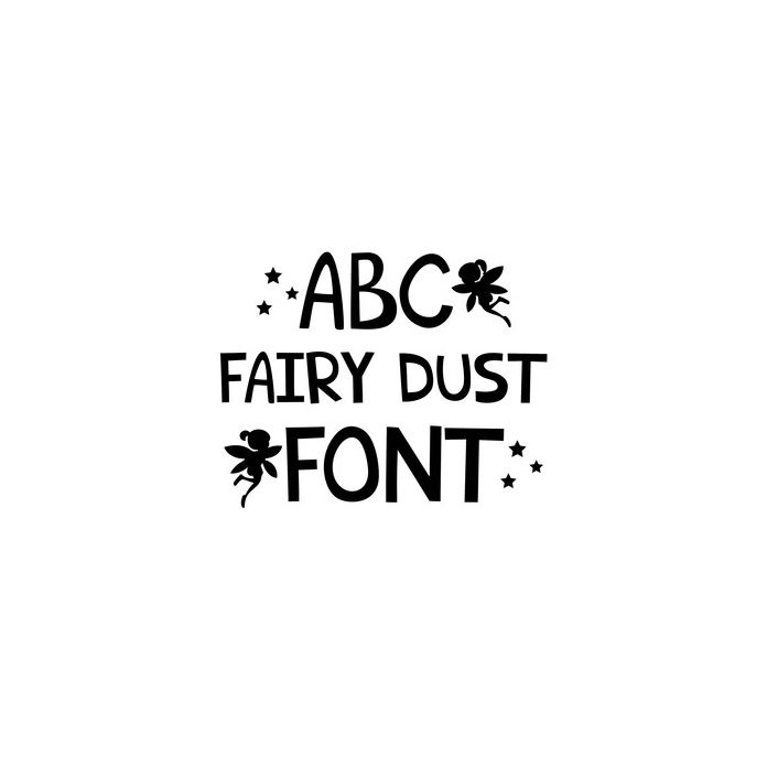 fairy dust font