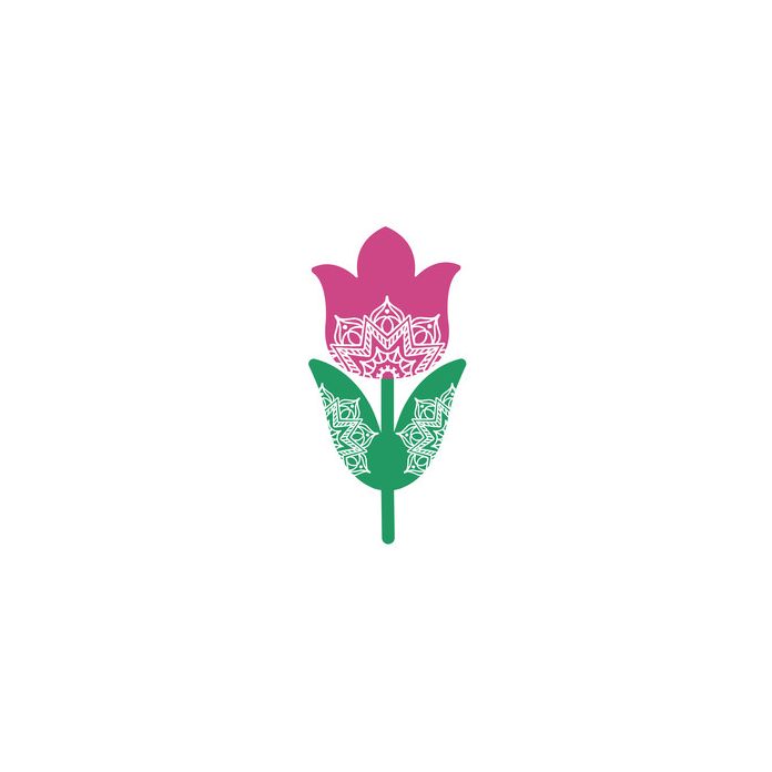 tulip mandala