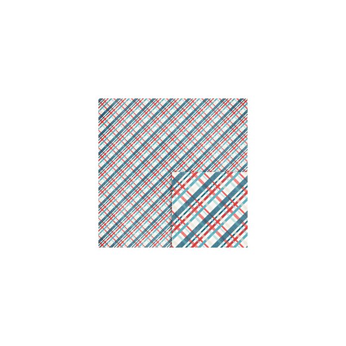 nautical plaid background paper