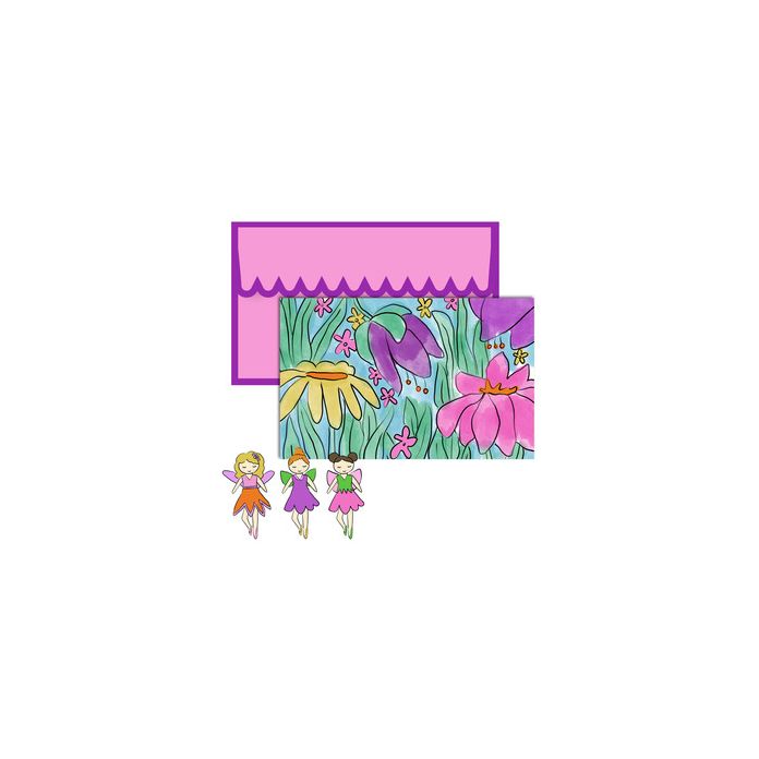 paper doll scene set - fairy