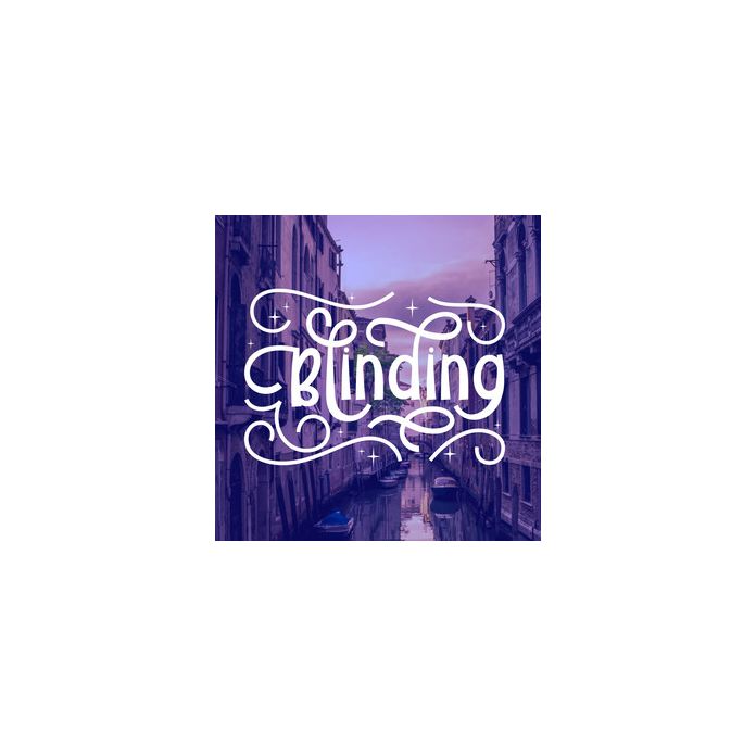 blinding font