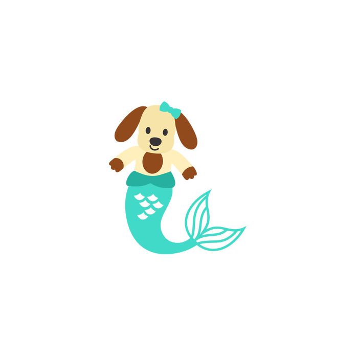 mermaid dog