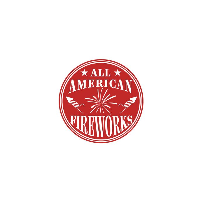 all american fireworks label