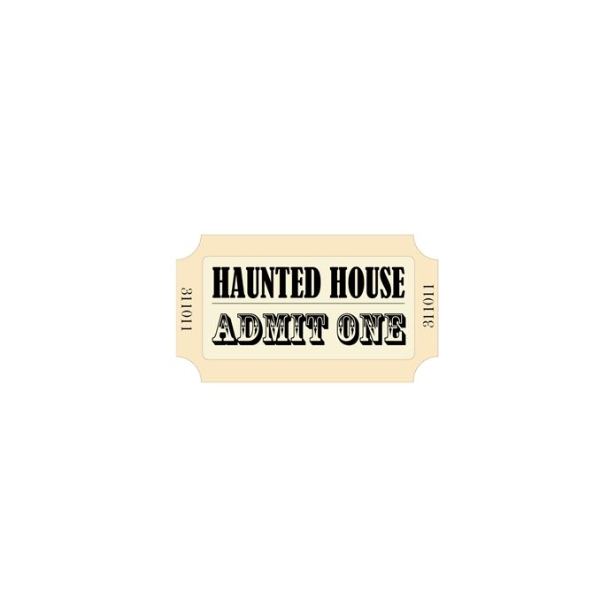 haunted house ticket