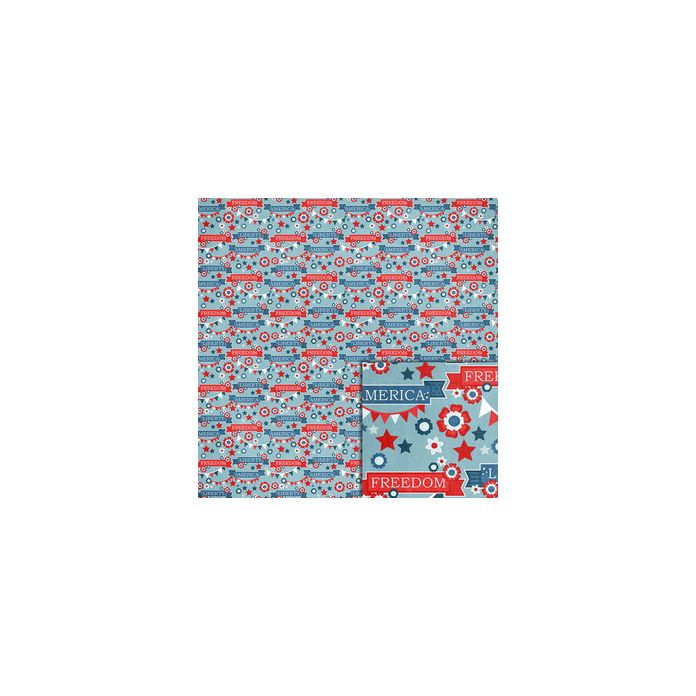 patriotic word banners background paper