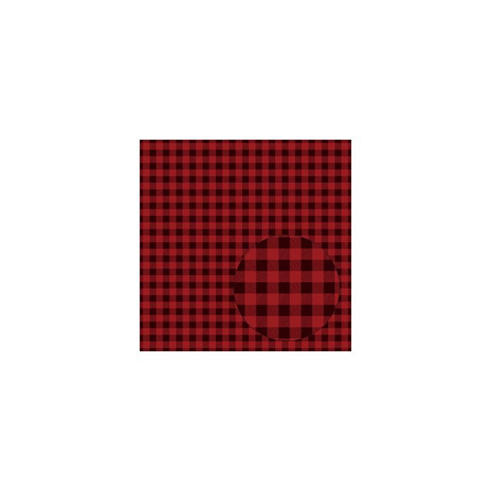 red & burgundy buffalo plaid seamless pattern