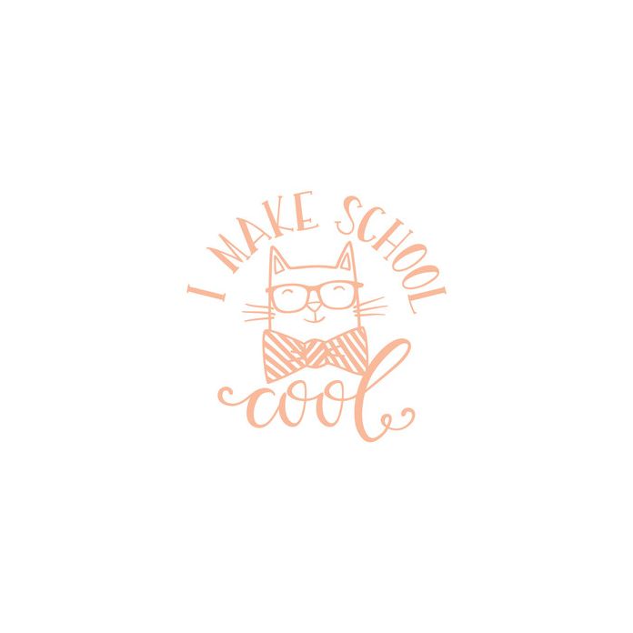 i make school cool cat