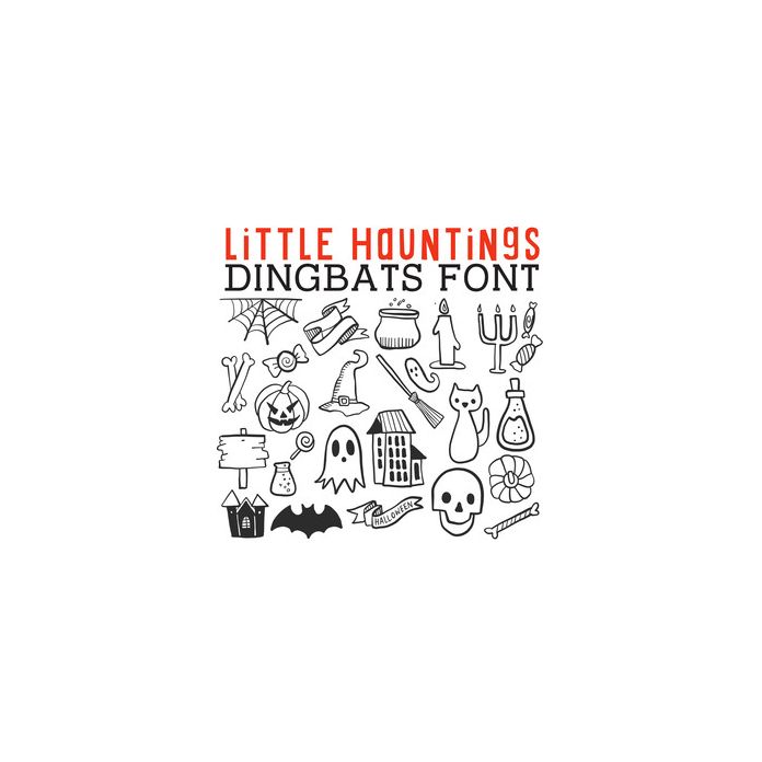 cg little hauntings dingbats