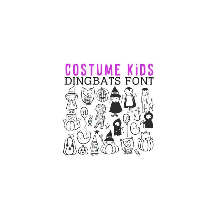 cg costume kids dingbats