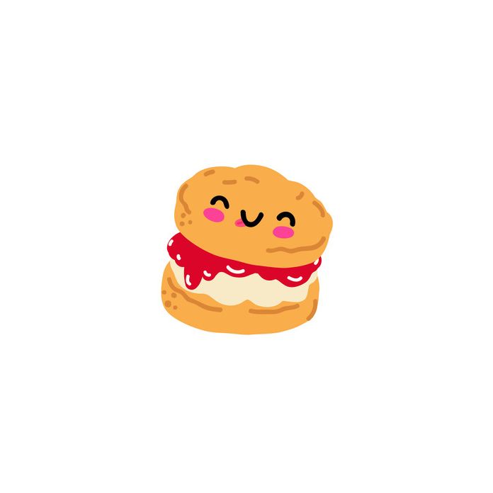 kawaii scone